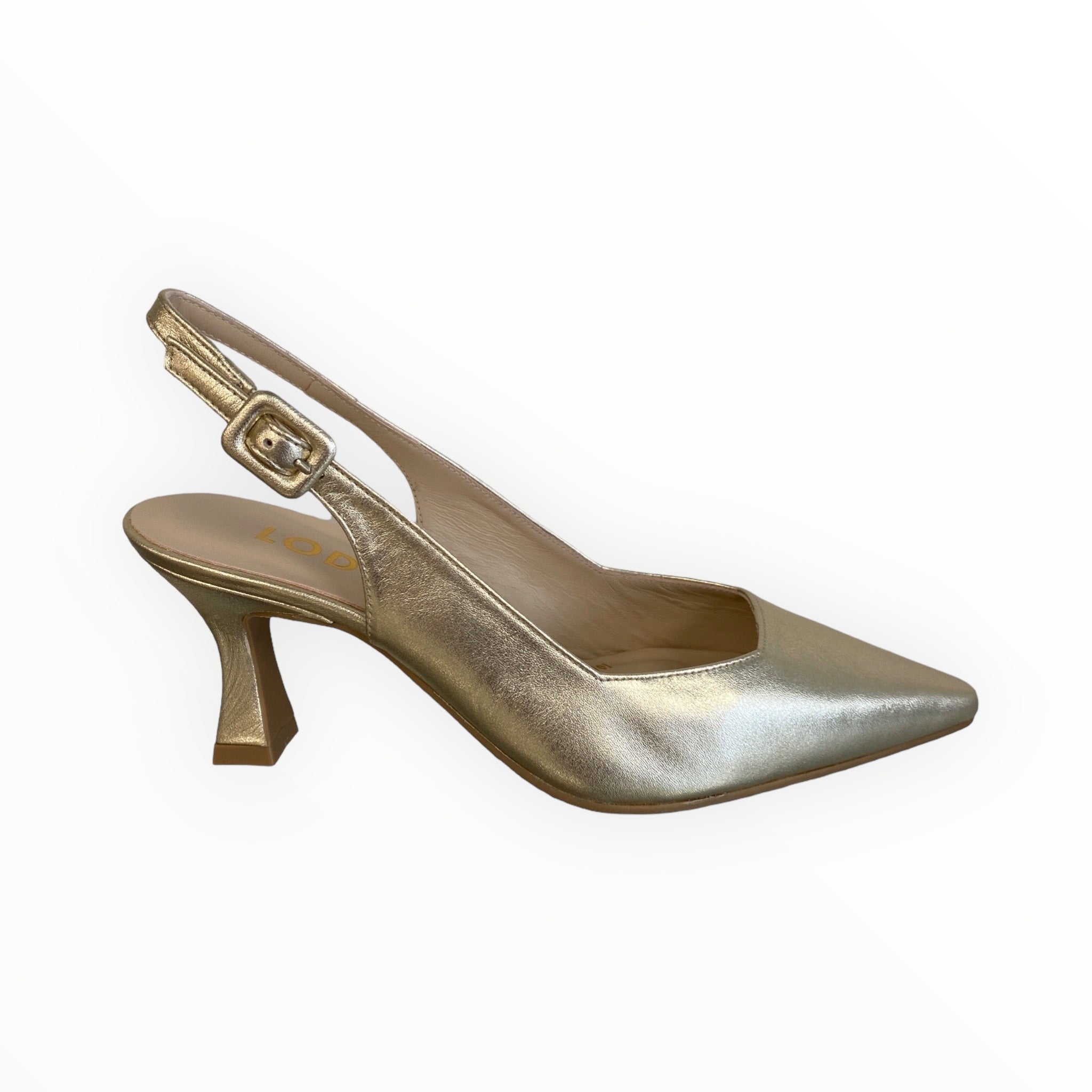 LODI Juco Gold Slingback – Lusana Shoe Boutique